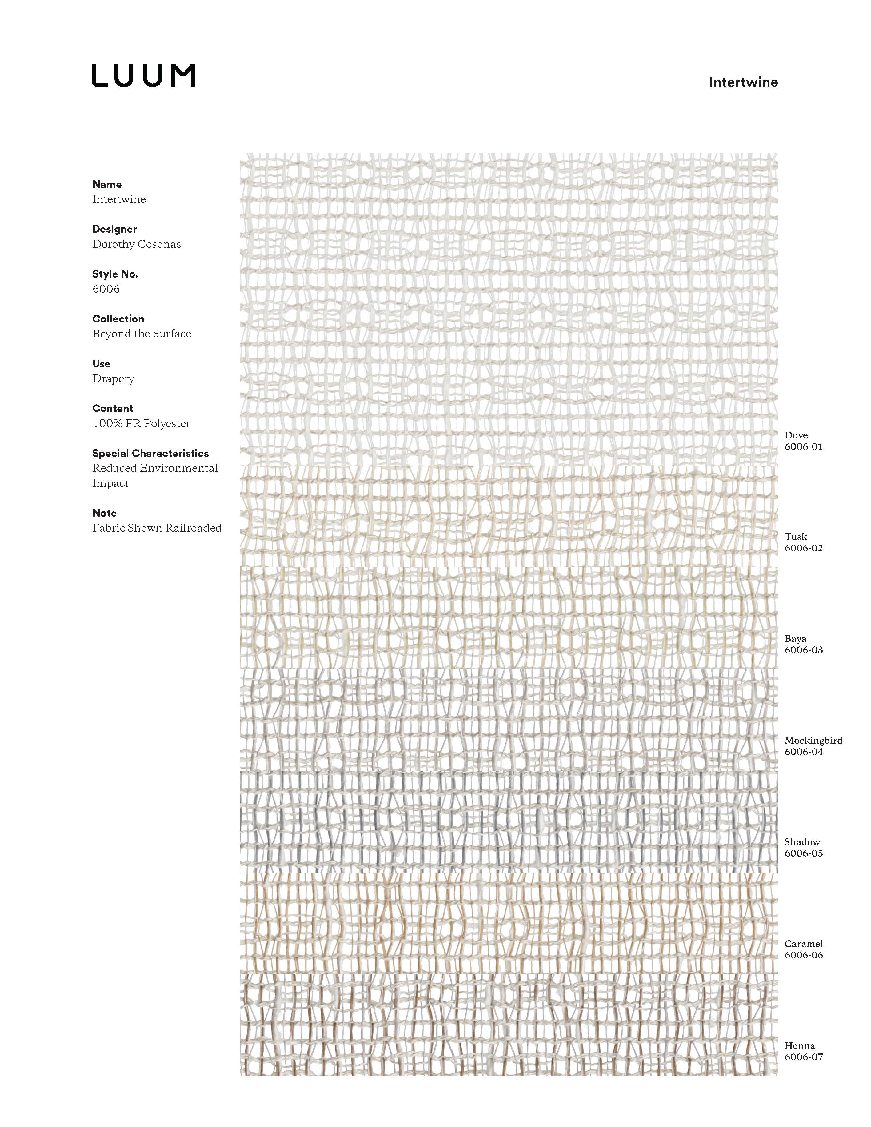 Intertwine - 6006 | Luum Textiles - US